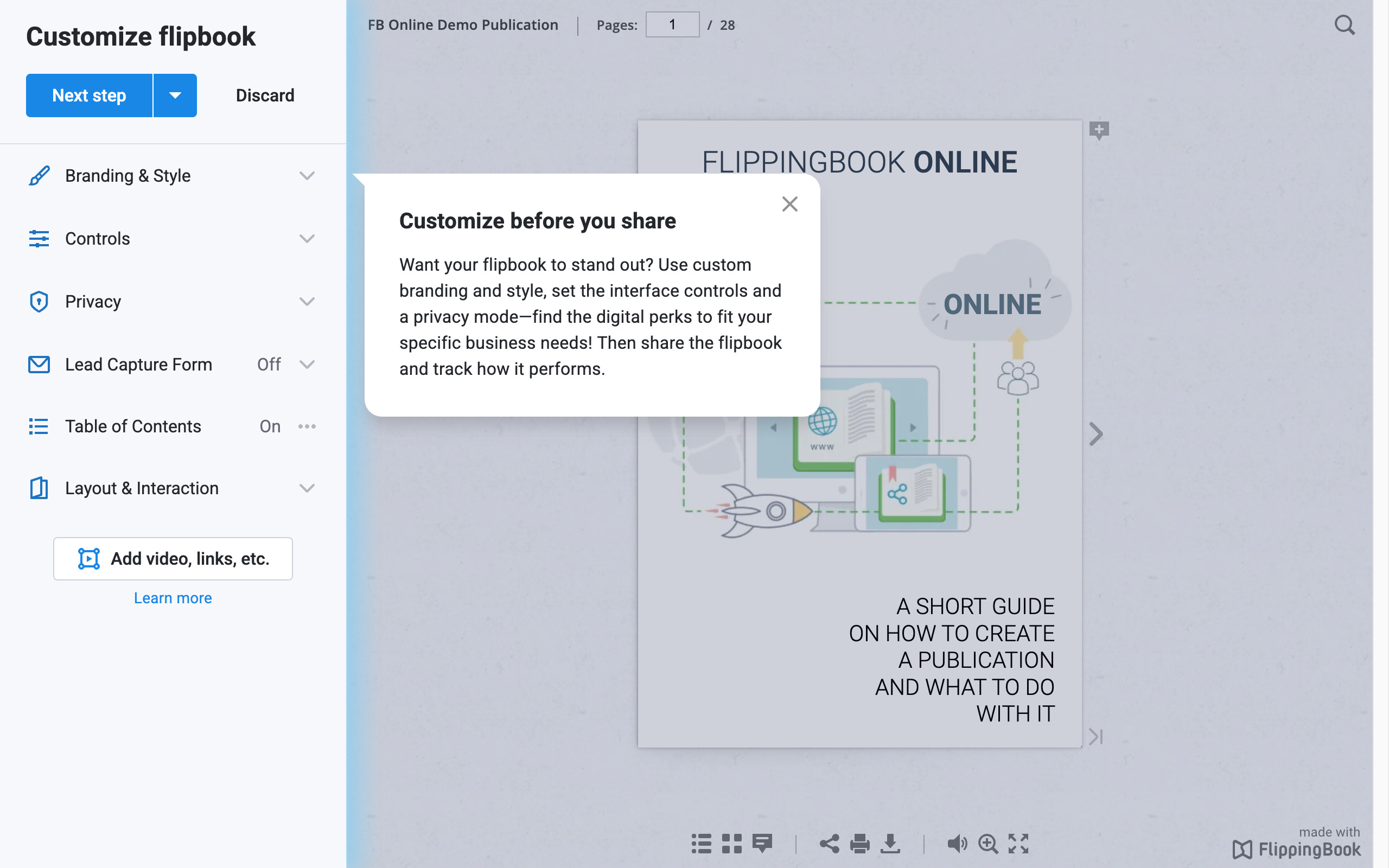 How to create your first flipbook with FlippingBook Online? | FlippingBook